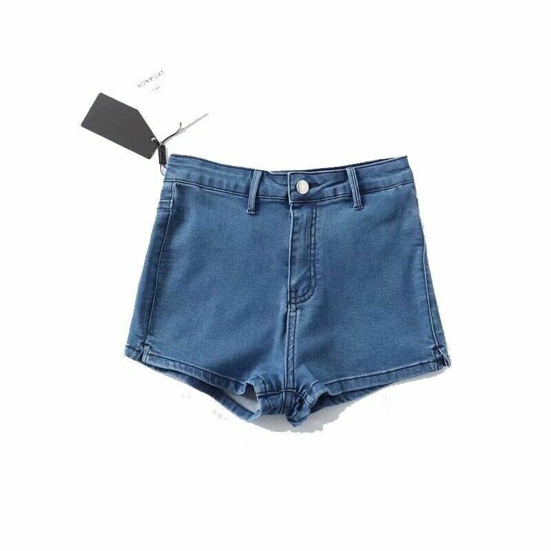 Lady Sexy Denim Shorts Stretch Mini Micro Short Jeans Hot Pants High ...
