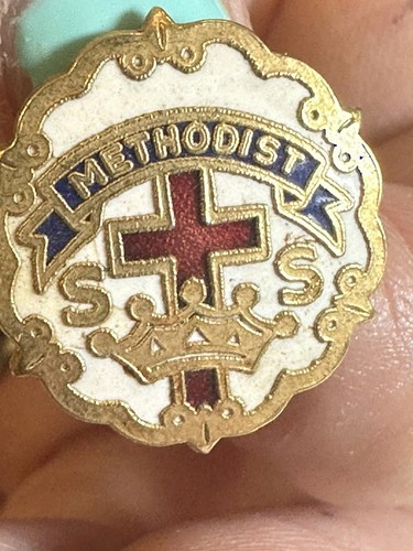 Vintage Methodist Sunday School Button Pin Pinback | eBay