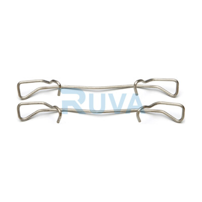 Ruva 2x Brake Pad Retaining Spring Clips Front Rear Fits Volvo V40 P1 1 ...