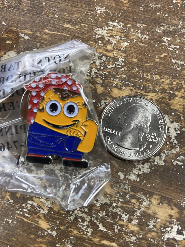 Rosie The Riveter Amazon Peccy Collector Pin NEW Amazonian Free ...