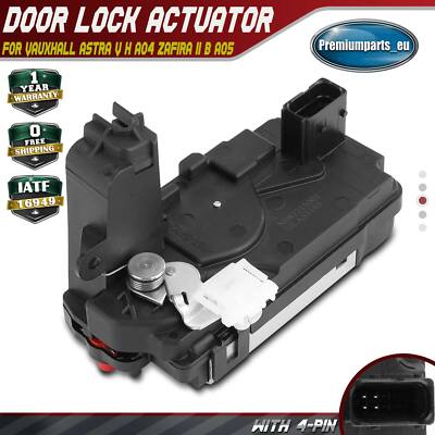 Door Lock Actuator Rear Left for Vauxhall Astra H Zafira B without ...