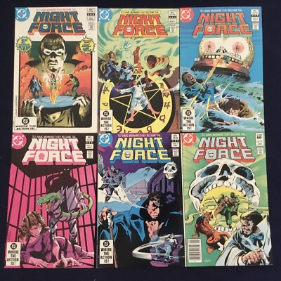 Night Force 1-14 (1982-1983) & Night Force 1-7 (2012) DC Comics | eBay