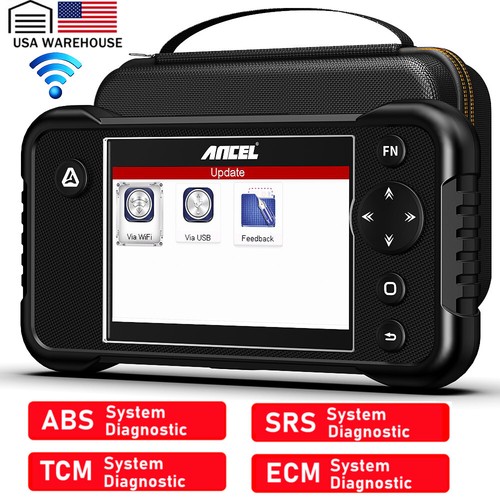 Automotive Scanner ABS SRS OBD2 Code Reader Engine Check Transmission ...