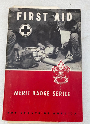 BSA-Merit Badge Series Booklet "First Aid" 1963 Printing | eBay