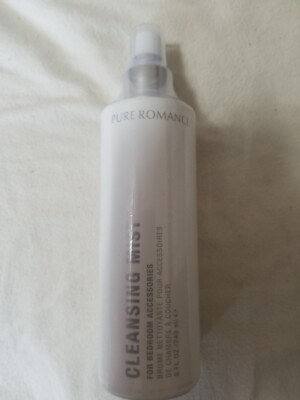 Pure Romance Cleansing Mist Paraben-Free Toy Cleaner 8 fl oz SEALED NEW ...