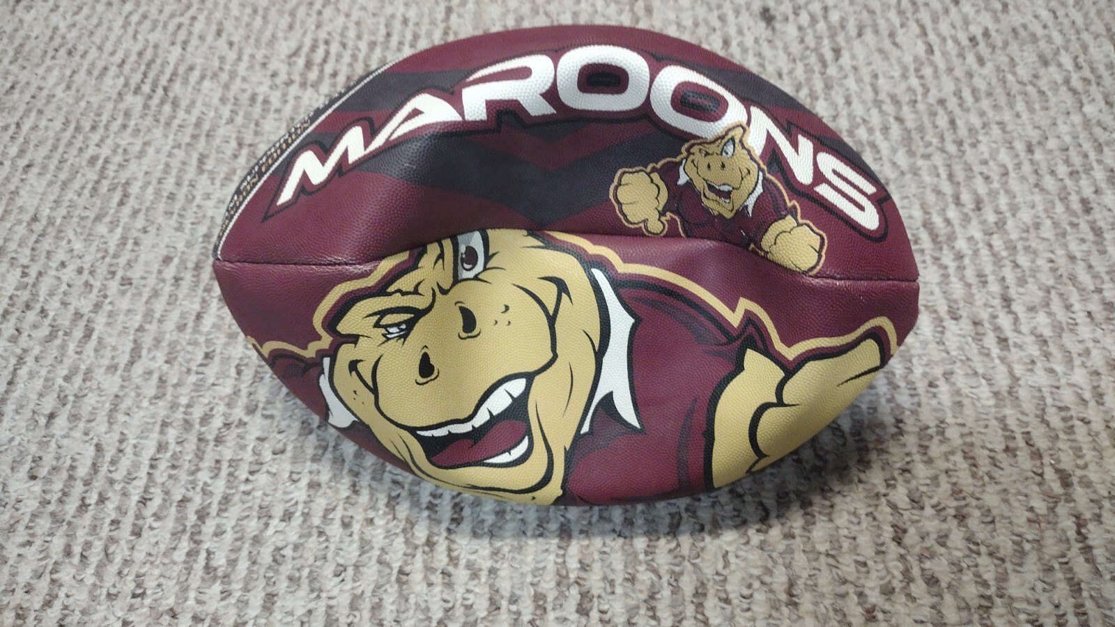 Queensland Maroons Steedan Rugby Ball Holden State Origin QLD Retro | eBay