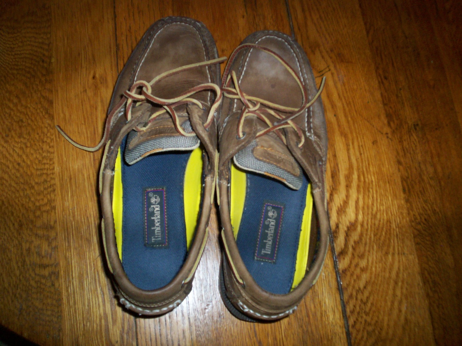 Mens Timberland Sperry Top Siders Size 10M Brown Leather Moc Boat Deck ...