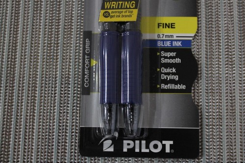Pilot G2 Premium Gel Roller Pens Fine Point 0.7 mm 6 /Black & 2/Blue 5 ...