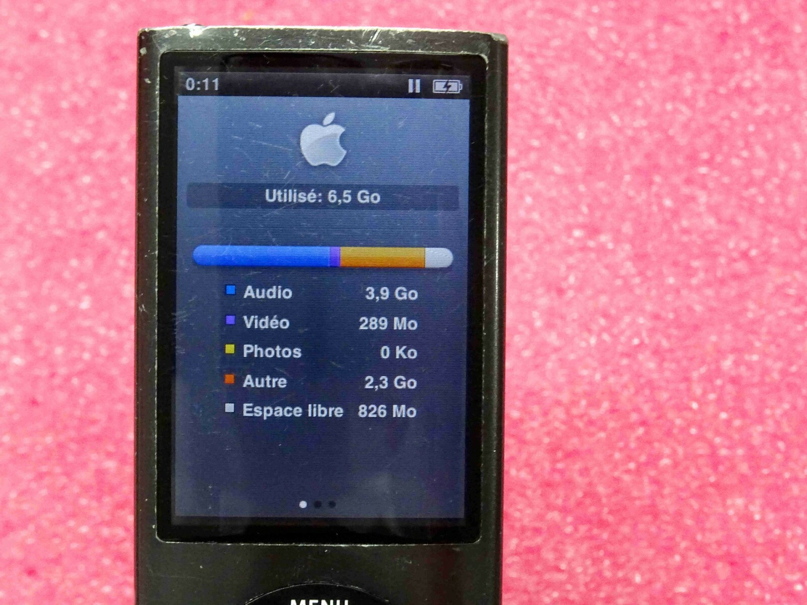 Apple iPod A1320 EMC 2317 Model MC031 8GB ~v 1.0.2 PC ~ No Charger | eBay