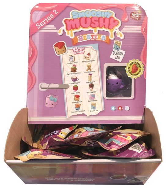 4 X Smooshy Mushy Besties Series 1 Blind Bag - Bakies Sweeties Squishy ...