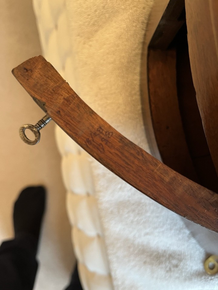 Large Fusee Dial Clock | eBay UK