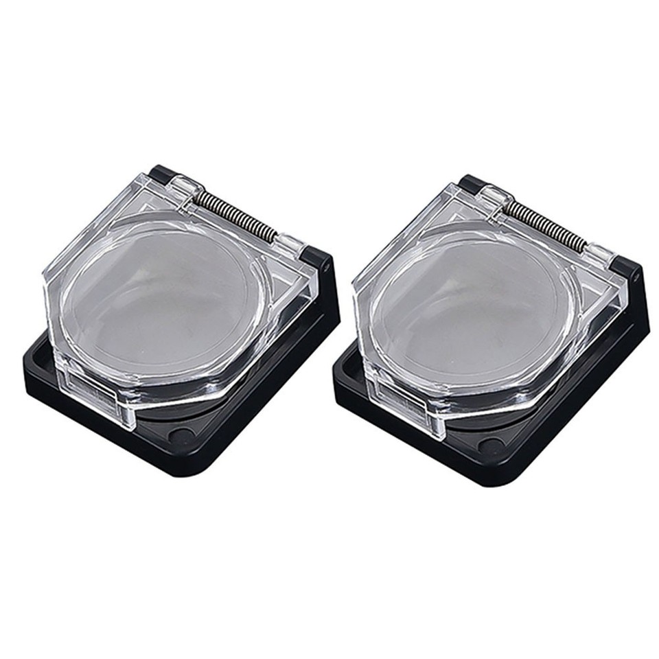 2PCS Protective Push Button Cover Waterproof Switch Cover 22mm Mount ...