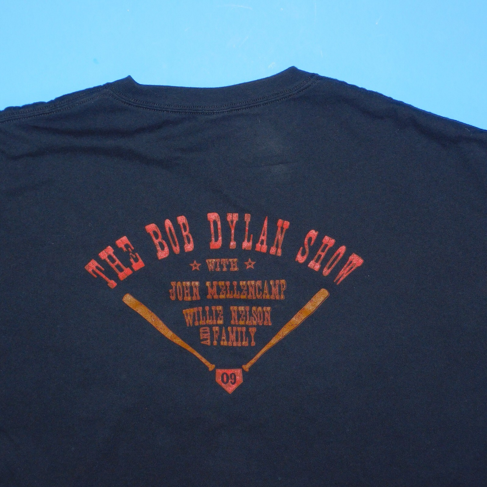 THE BOB DYLAN SHOW SUMMER 2009 ROAD CREW 4XL T-SHIRT-… - Gem