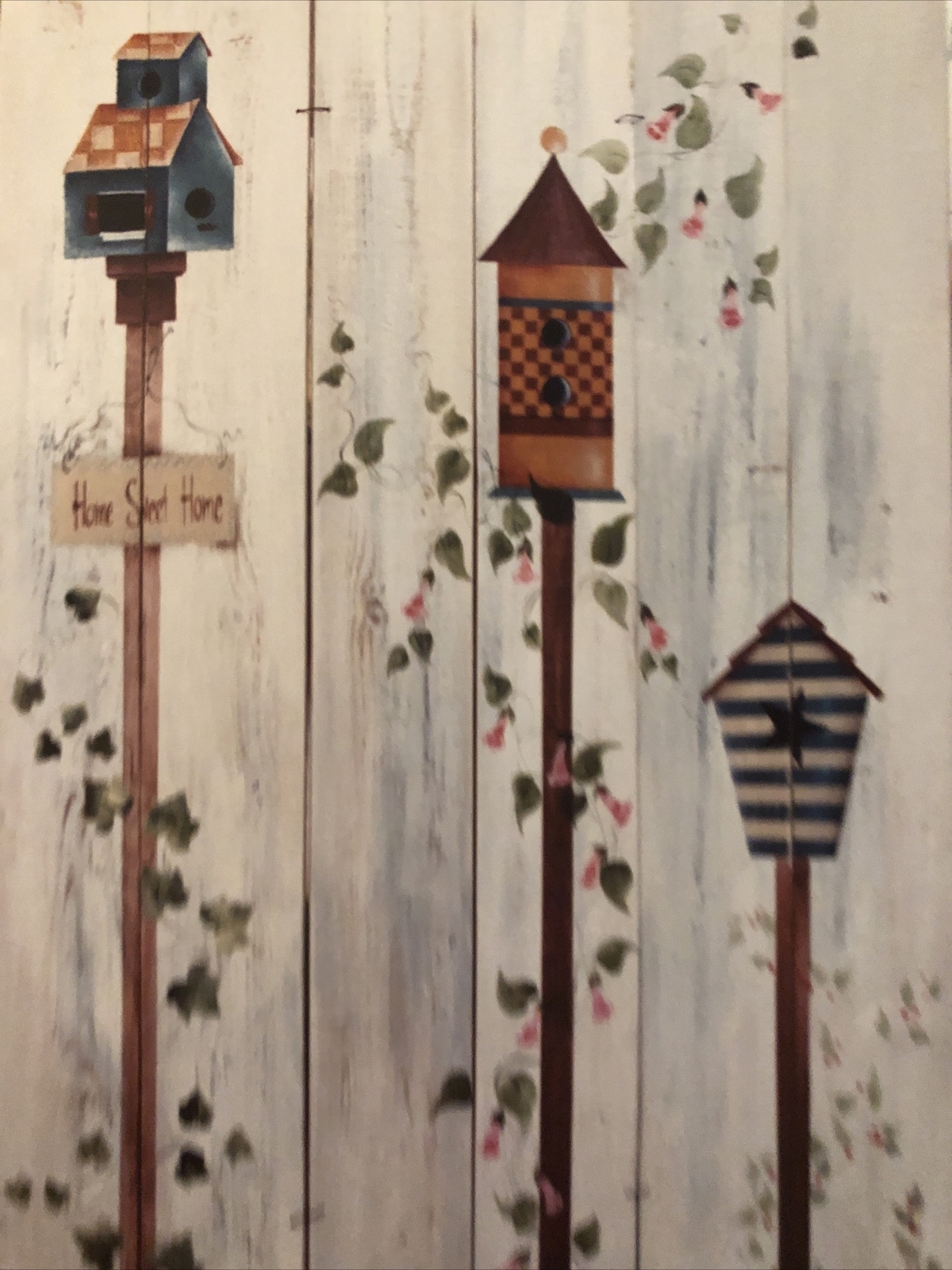 Vintage Tole Painting Pattern Packet: Neighborhood Friends Fence by ...