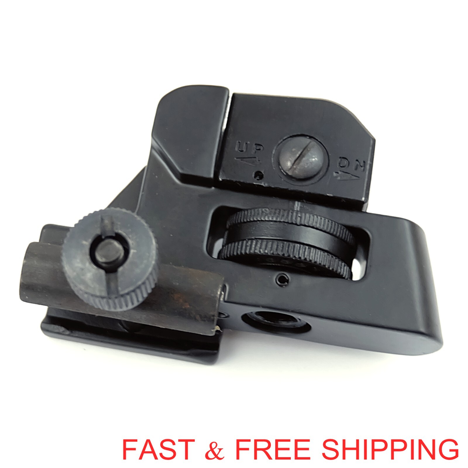 1 PC Rear Sight Carry Handle Mount Removable Adjust Low Profile Mount ...