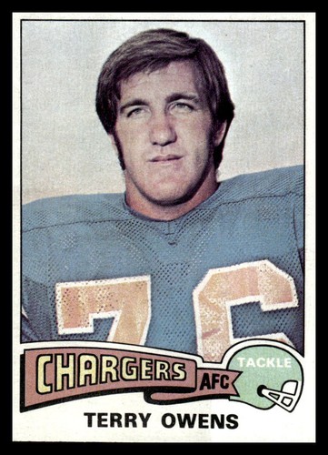 Terry Owens 1975 Topps #256 San Diego Chargers Football Card | eBay