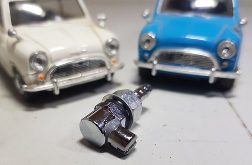 Chrome/Brass Windscreen Washer Jet 568027 GWW802 Classic Mini Land ...