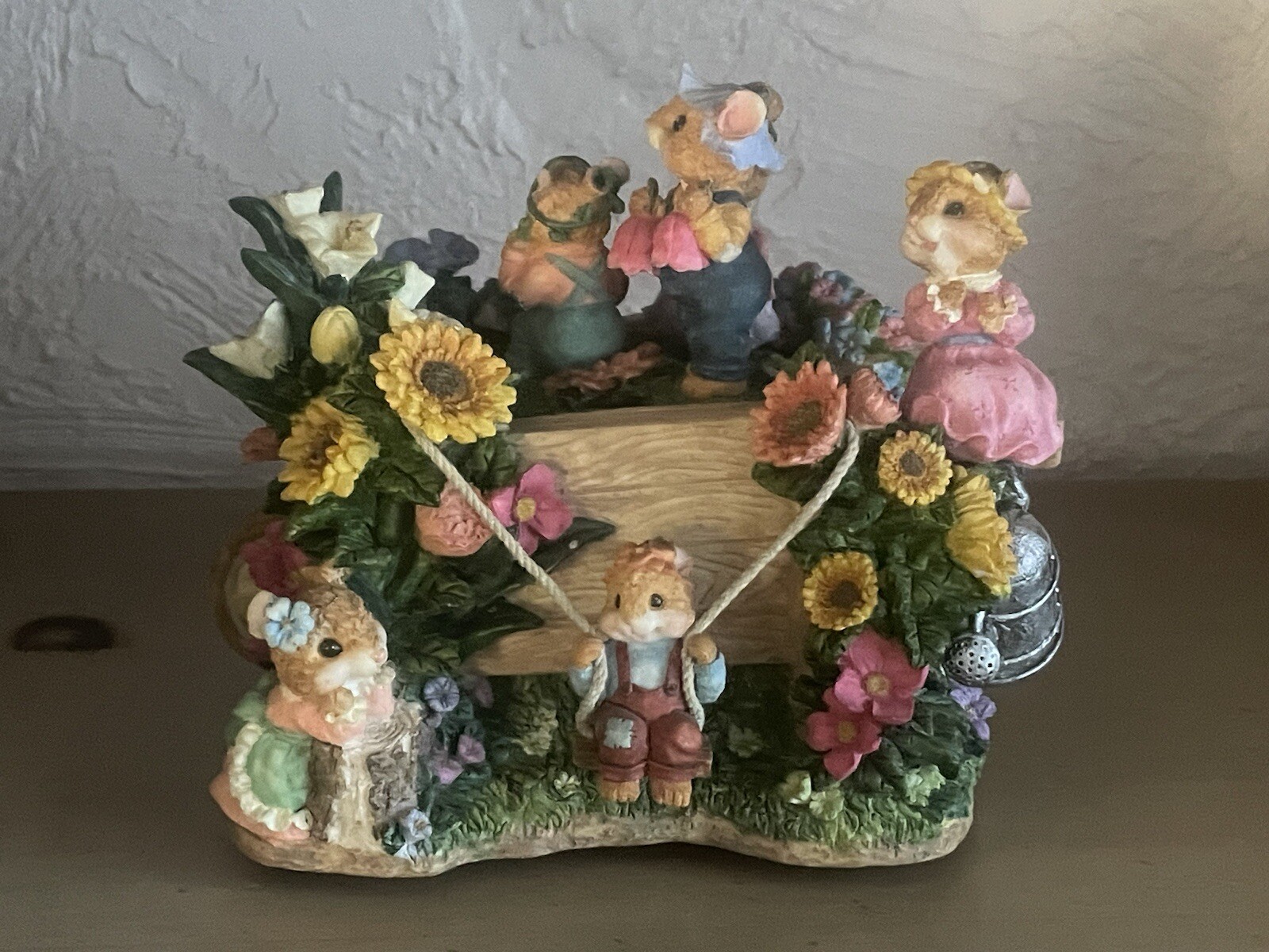 San Francisco Music Box Spring Mice Flowers Wheelbarrow My Favorite ...
