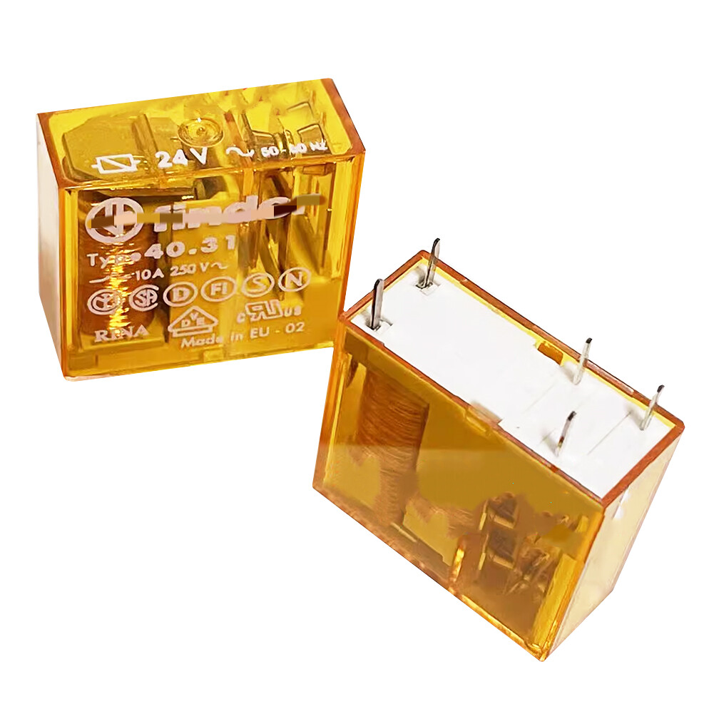 2Pcs 40.31 24VAC Power Relay 10A 250V 5Pins SPDT | eBay