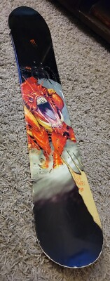 🔥🔥 MTG Ride Menace Snowboard Magic The Gathering 142cm Rare ARNIE 📸🔥🔥 ...
