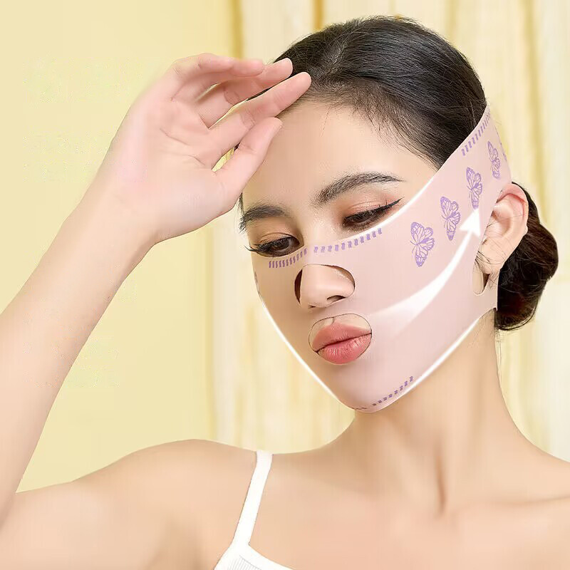 Facial Slimming Face Lift Up Band Mask Reduce Double Chin V-Line ...