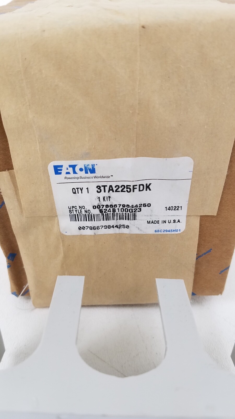 3TA225FDK Eaton Type FD HFD ED F Frame Extended Lug Kit Lug Cover 225 ...