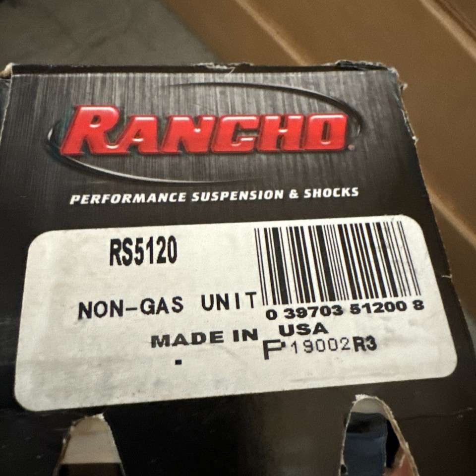 Rancho RS5120 Shock Absorbers Set Of 2 | eBay