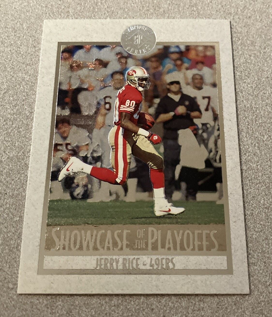1995 SP Championship Series Showcase Of The Playoffs #PS2 Jerry Rice ...