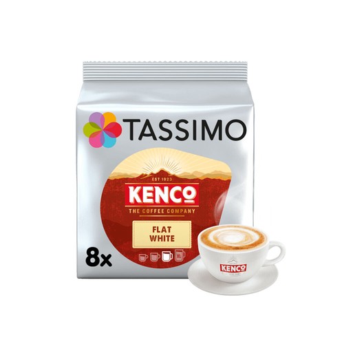 Tassimo Coffee Pods Kenco Flat White 10 Packs (Total 80 Drinks) | eBay