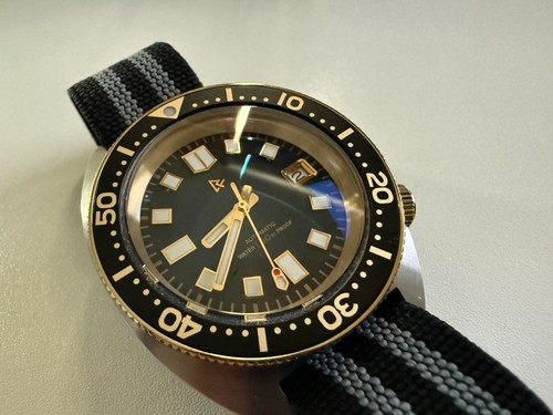 Rdunae 6105-8000 Captain Willard Slim Turtle NH35A Diver Watch, Two ...