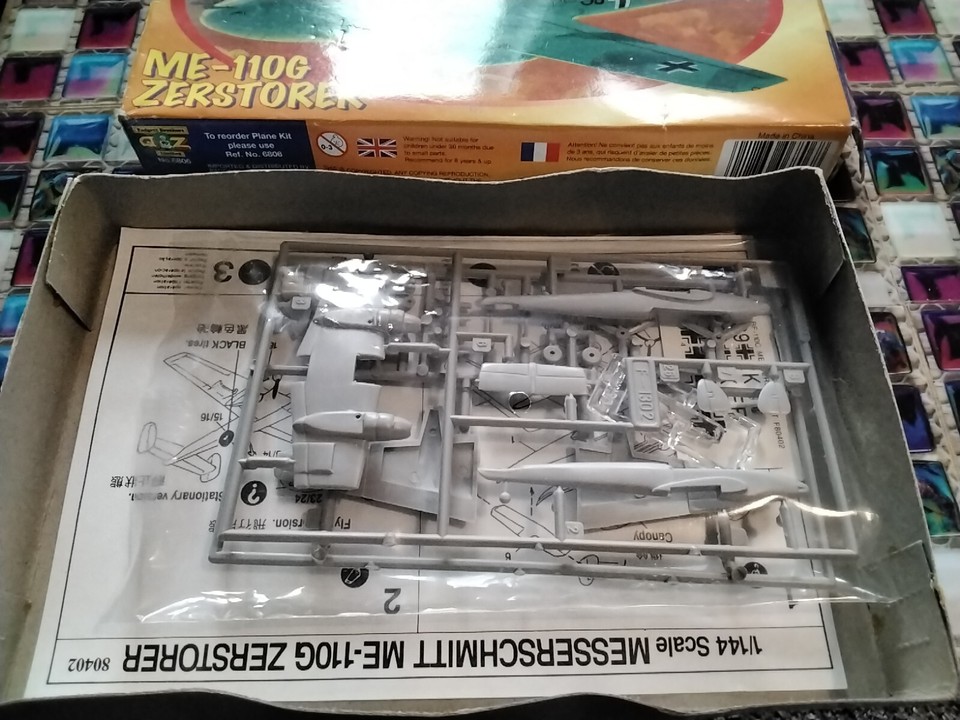 BRAVO FORCE 1:144 ME-110G ZERSTORER. No. 6806 Padget Brothers | eBay UK