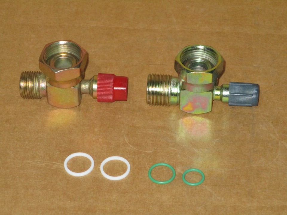 YORK 209/210 A/C ROTOLOCK FITTINGS W/134A SERVICE PORTS- FT2037, FT2038 ...
