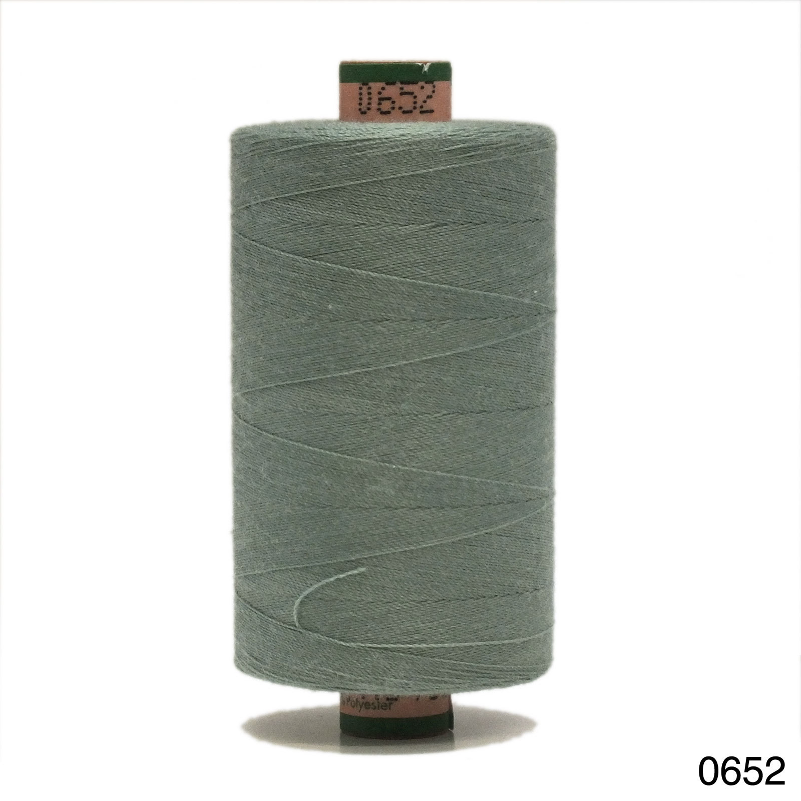 Amann 100% Polyester Core-Spun Sewing Thread Sabac 80 1000M Color 0652 ...