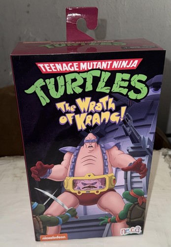 Teenage Mutant Ninja Turtles NECA Wrath Of Krang Shredder Action Figure ...