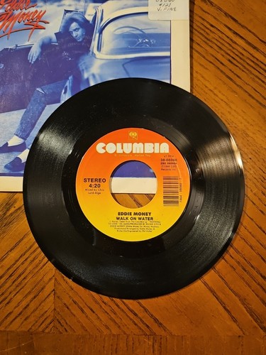 Eddie Money Walk On Water Dancing With Mr. Jitters 45 RPM Vinyl Single ...