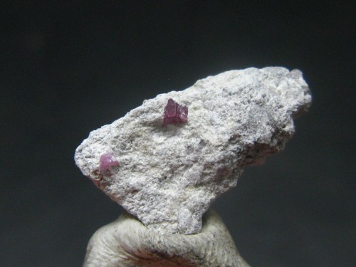 Nice Rare Bixbite Red Emerald Beryl Cluster From Utah USA - 5.64 Carats ...