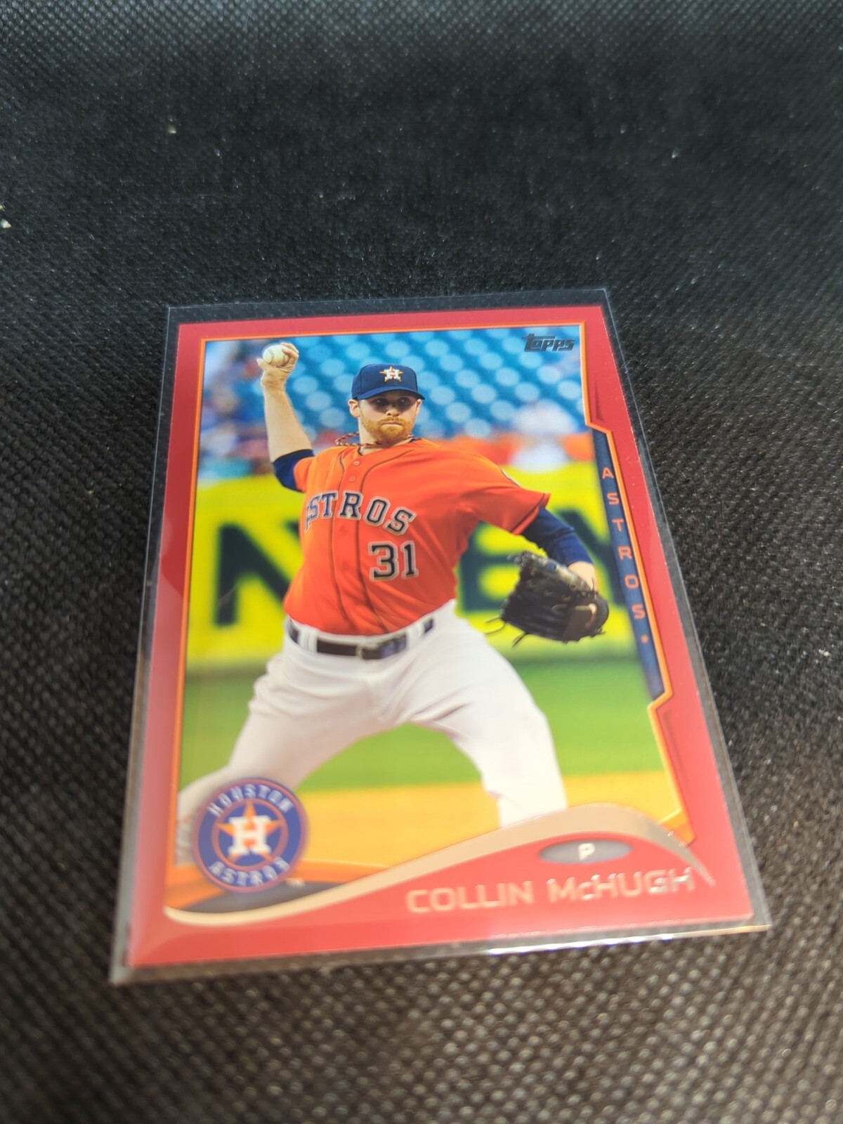 2014 Topps Update Target Red Border Astros Baseball Card #US118 Collin ...