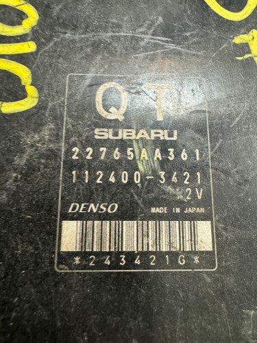 2010 Subaru Forester Engine Control Module ECU ECM OEM 22765AA361 | eBay