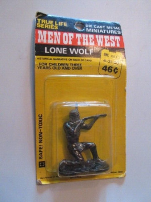 Men of the West Lone Wolf metal die cast | eBay