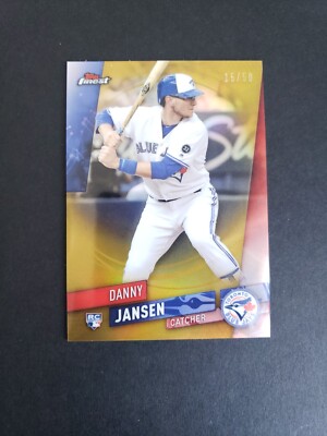 Danny Jansen 2019 Topps Finest GOLD Refractor RC /50 #76 Blue Jays | eBay