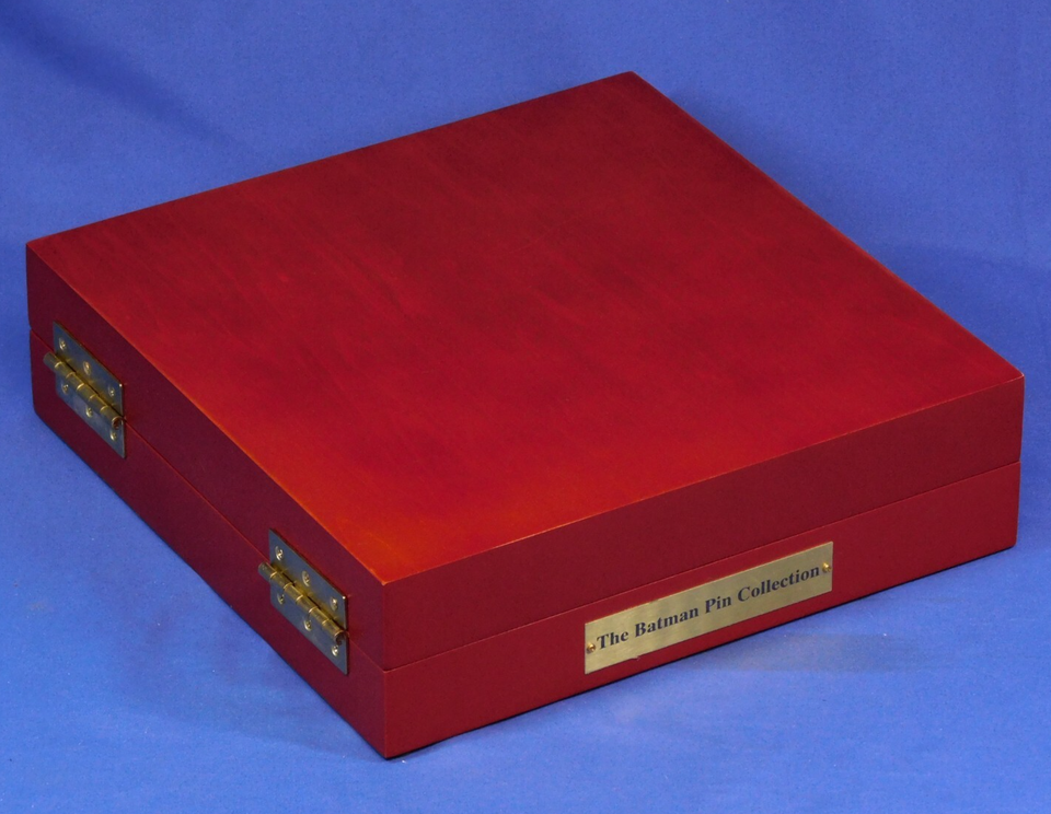 WILLABEE AND WARD 33 ENAMEL BATMAN PINS LOT W/COLLECTORs CHEST JOKER ...