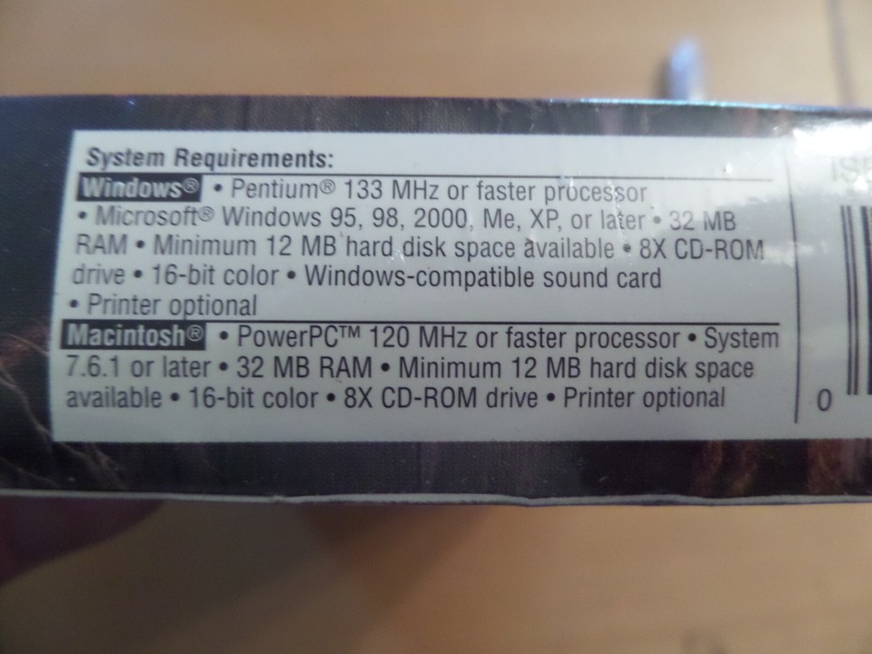 I Spy Treasure Hunt PC Windows Mac CD-ROM In Box New & Sealed Win 98\ME ...