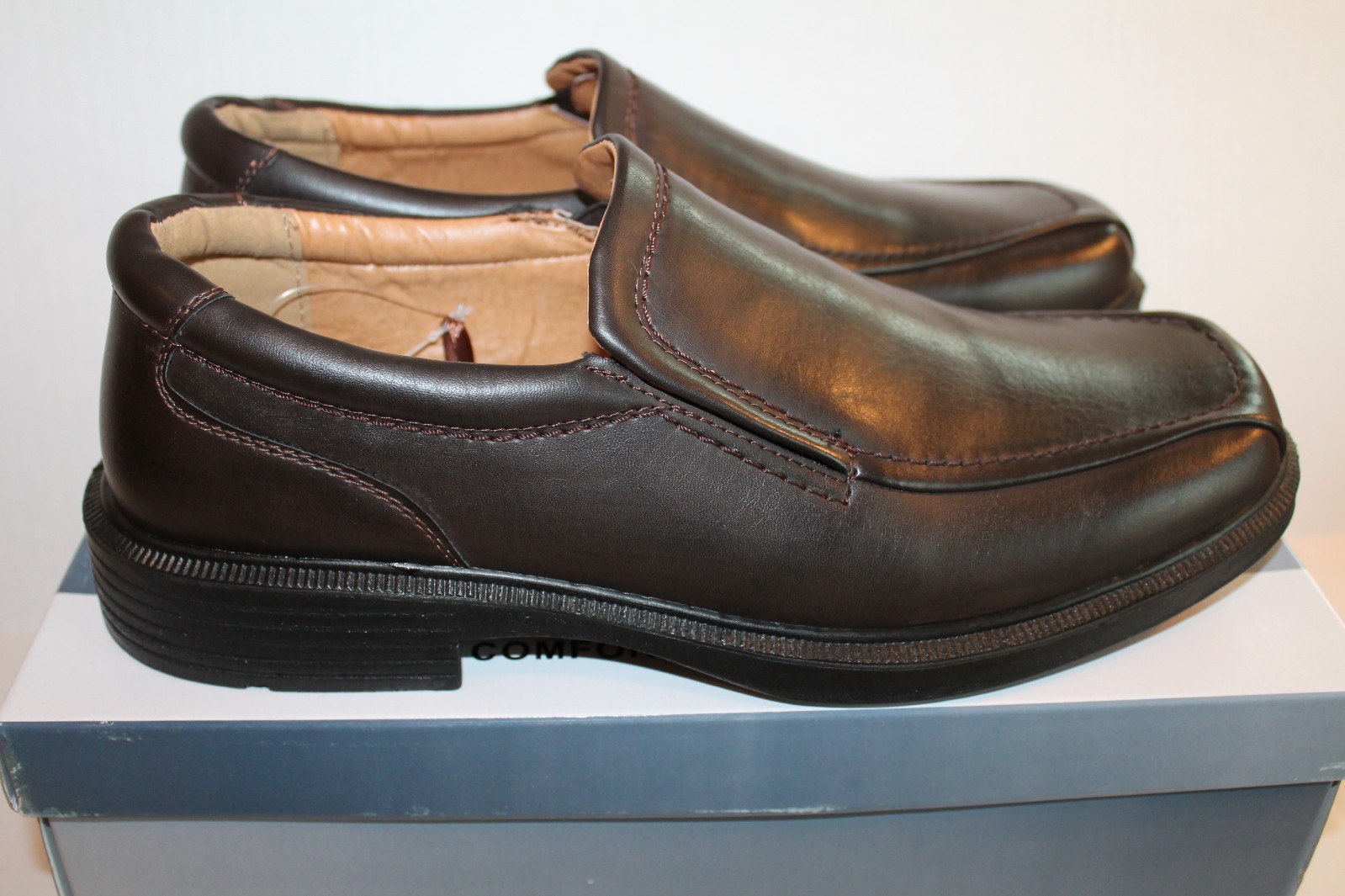 Deer Stags 902 Greenpoint Dark Brown Vega Dress Shoes Men Size 11.5 ...