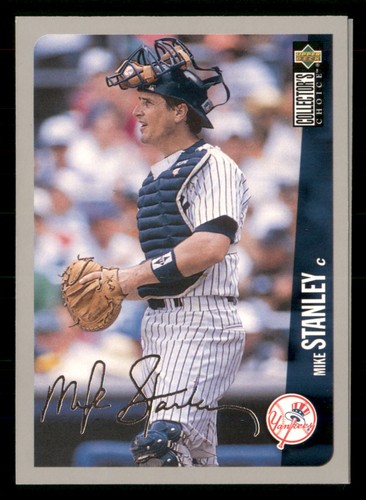 Mike Stanley - 1996 Collector's Choice #236 Silver Signature - New York ...