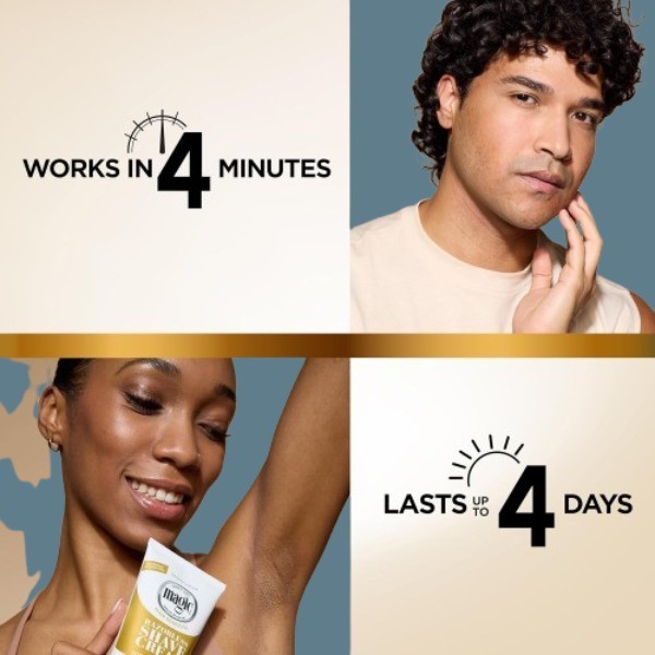 SoftSheen-Carson Magic Razorless Shaving Cream, Hair Removal ...
