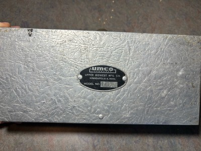 Vintage UMCO Model 10 Aluminum Double Sided Fishing Tackle Box USA Made ...