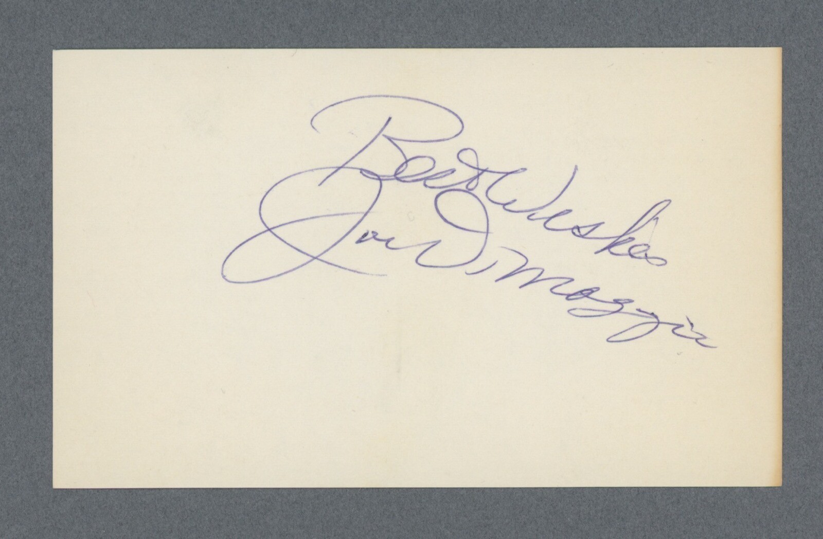 Joe Dimaggio | Autographed Baseball Memorabilia & MLB Merchandise