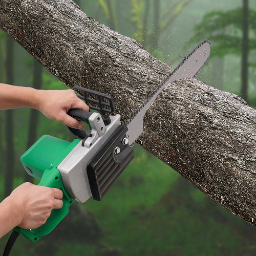 1300W Handheld Home Electric Wood Cutting Saw, Cutter Pruning Chainsaw ...