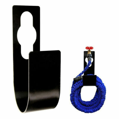 EXPANDING HOSE HOLDER OUTDOOR GARDEN HANGER FLEXIBLE SUITABLE FOR 25 ...
