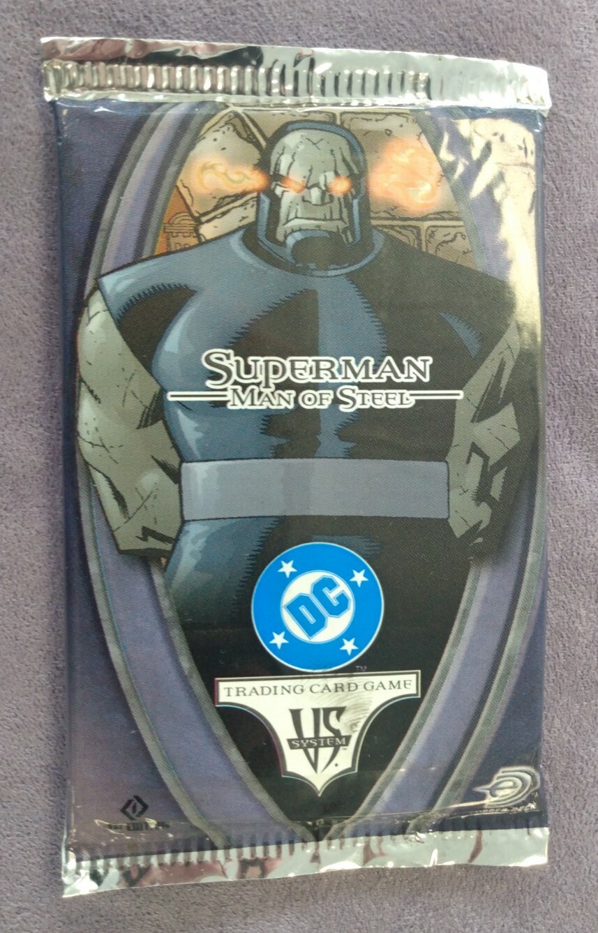 VS System DC Superman Man of Steel booster pack | eBay